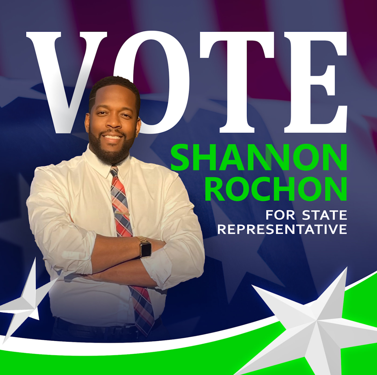 Vote for Shannon Rochon for State Representation for District 25